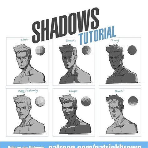 Art Tutorials On Instagram Shadows Tutorial Credit Patrickbrownart If You Like This