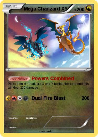 Pokémon Mega Charizard Xy 11 11 Powers Combined My Pokemon Card