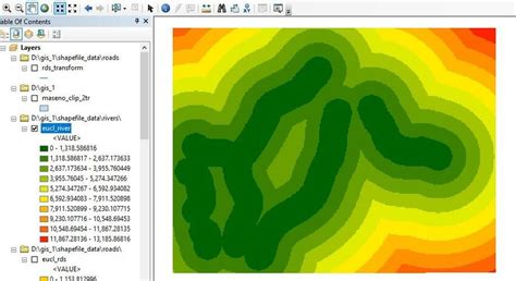 Euclidean Distance From River Download Scientific Diagram