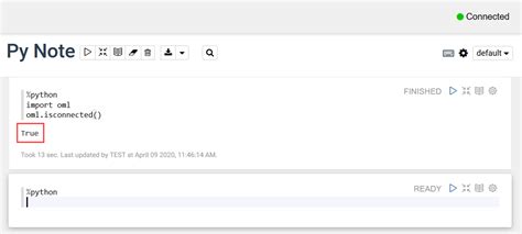 Informazioni Su Oracle Machine Learning Notebooks Classic