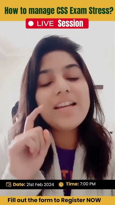 How To Manage Stress Before And During Css Exam Youtube