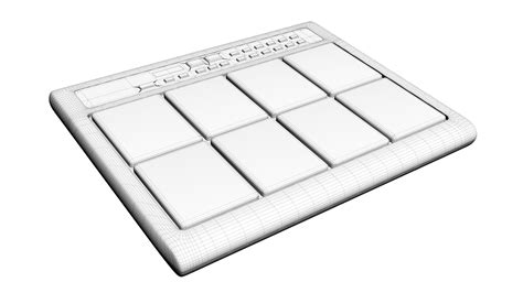 3d Roland Octapad Spd 20 Pro Digital Percussion Pad Model Turbosquid