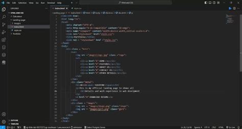 Ganika Srinivasan On Linkedin Codsoft Internship Webdevelopment Html Css