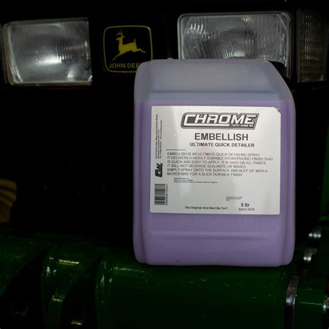 Chrome Embellish 5 Litre Grassmen