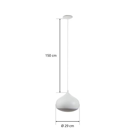 Eglo Connect Comba C Led Hanging Light White Lightsie