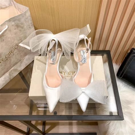 точная копия 1 1 В Стиле Копии 1 1 Сетчатые Туфли Шпильке С Бантом И Острым Носком На Шнуровке