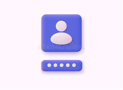 Secure Login Form Page With Password On Computer And Padlock Sign In To Account Safety