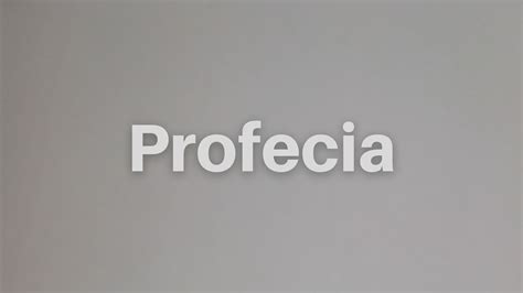 Profecia O Dom Que Edifica A Igreja Youtube
