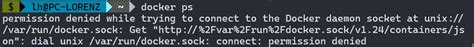 How To Fix Docker Permission Denied