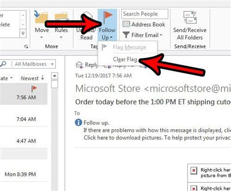 How To Flag An Email For Follow Up In Outlook 2013 Solve Your Tech
