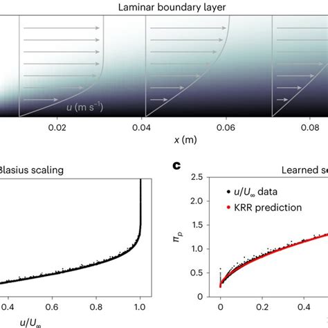 Learnt Blasius Scaling In Laminar Boundary Layer A Velocity Field Of Download Scientific