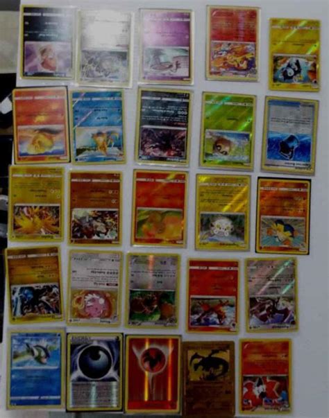 Lot Hologram Pokemon Cards