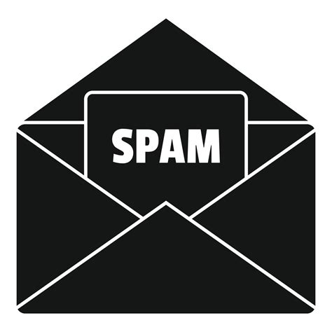 Mail Spam Icon Simple Style 14607739 Vector Art At Vecteezy