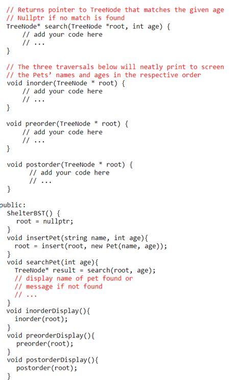Solved Lab 3 Focuses On Bst Basic Operations Using A Linked