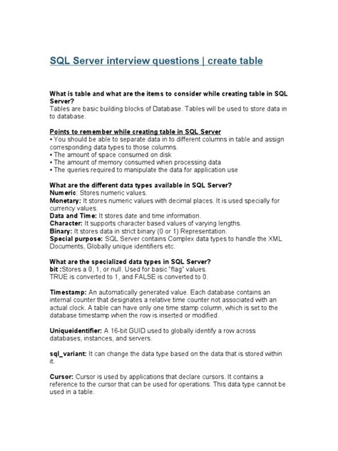 Net Interview Questions Pdf Database Index Relational Database