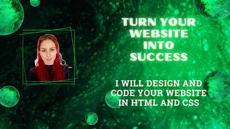 Design And Code Your Website In Html And Css By Mariyadotkova Fiverr
