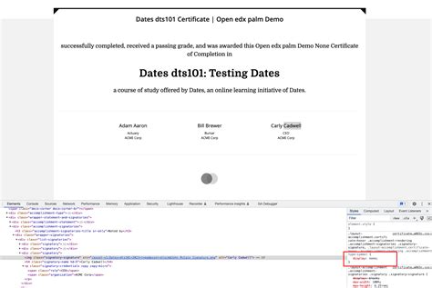 honor certificate does not display signature images · issue 273