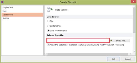 Data Source Token Property