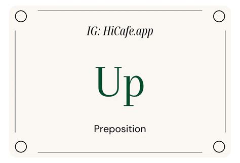 English Preposition Up With Examples Hicafe