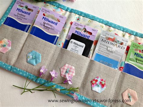 Needle Case Sewing Pattern Etsy Sewing Case Needle Case Sewing Items