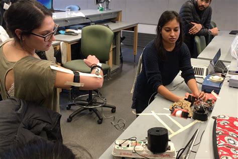 Light Touch Biomechatronics Students Strike A Balance In Designing