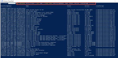 Obtaining Msi Productcodes Via Powershell Ituda