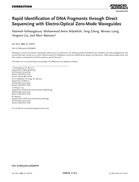 Rapid Identification Of Dna Fragments Through Direct Sequencing With