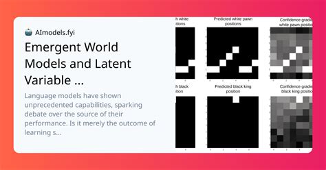 Emergent World Models And Latent Variable Estimation In Chess Playing