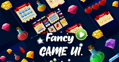 Gui Ui Kit All In One Fancy Kit 2d Gui Unity Asset Store