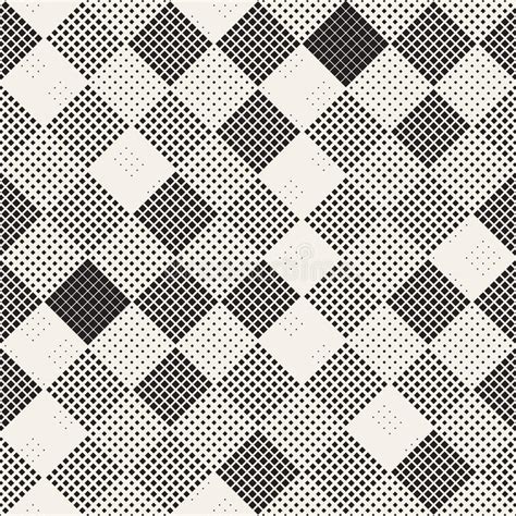 Modern Stylish Halftone Texture Endless Abstract Background With