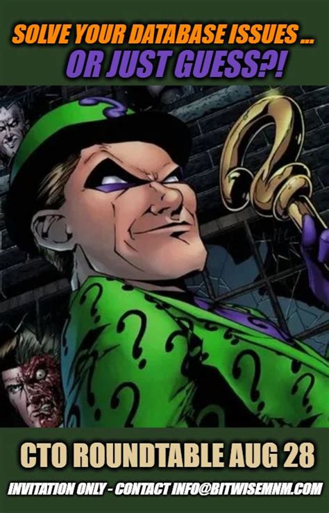 Bitwise Mnm Inc On Linkedin Ctoroundtable Database Networking