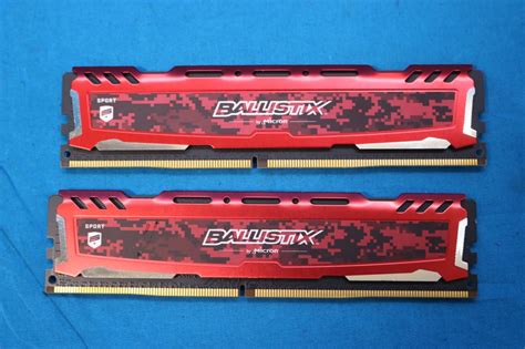 Crucial Ballistix 8gb 2x4gb Ddr4 2400mhz Cl16 1 2v Bls4g4d240fse 8fbd Jawa