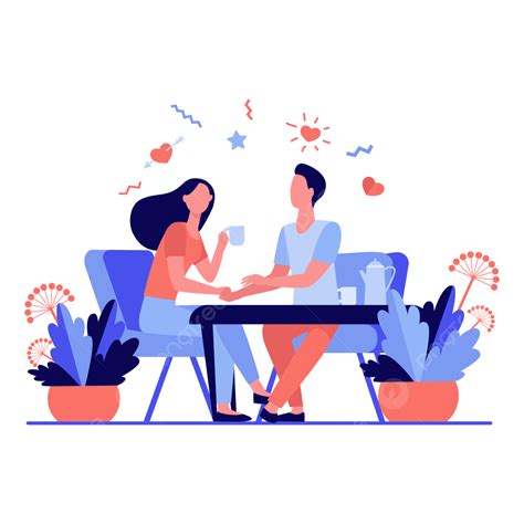 Conversation Couple Vector Png Vector Psd And Clipart With