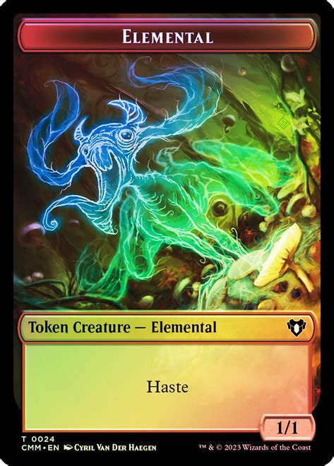 {elemental Token} {spider Token} Commander Masters Star City Games