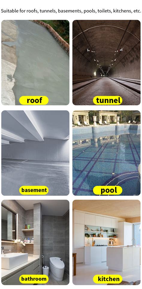 Oil Based Polyurethane Flexible Waterproofing Coating Materials