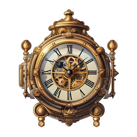 Premium Photo Steampunk Clock