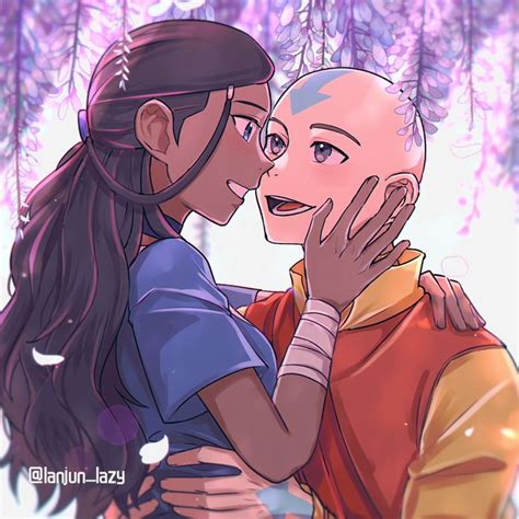Lanjun Lazy Aang Avatar The Last Airbender Art The Last Airbender
