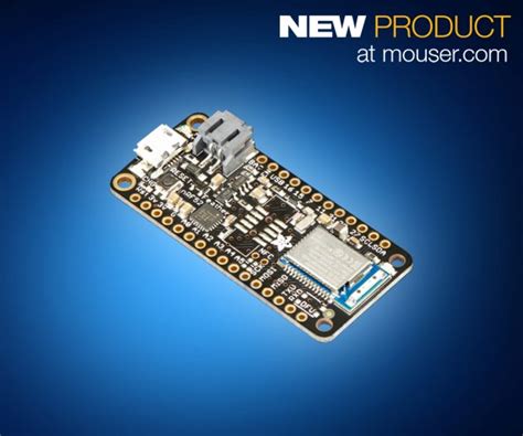 Mouser Offers Adafruits Maker Ready Feather NRF Bluefruit ELE Times