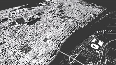 3d Model Cityscape Rostov On Don Russia Turbosquid 2044991