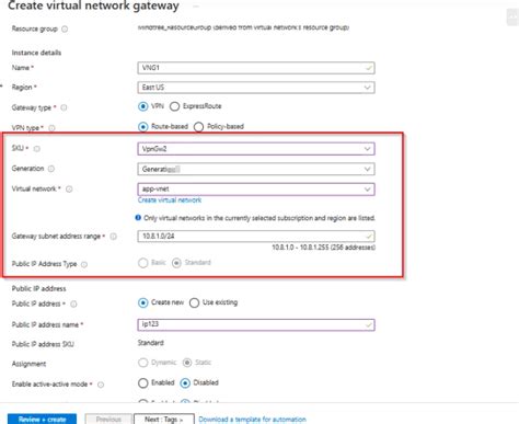 azure app service add vnet connection how to setup a point to site