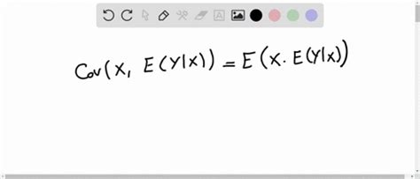 SOLVED Verify That Cov X Y E X Y E X E Y
