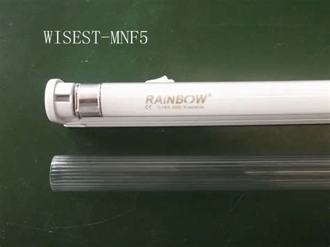 High Quality T5 Single Tube Fluorescent Lighting Fixture Luminaire With Cover 8w 13w 28w 35w