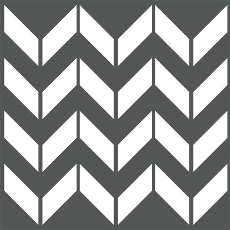 Chevron Wall Stencil Geometric Stencil Chevron Wall Stencil