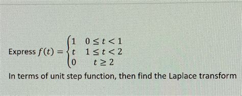 Solved 1 Express Ft 1