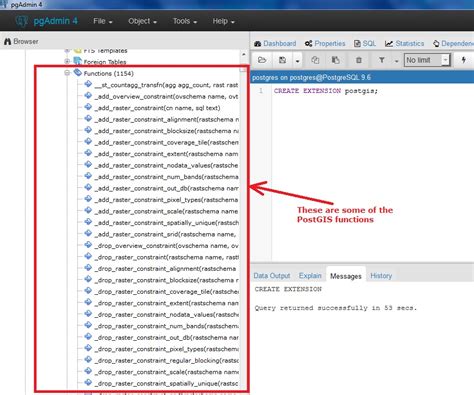 Geospatial Solutions Expert The New GUI Interface For PostgreSQL PgAdmin