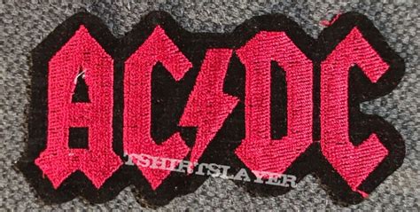Acdc Acdc Logo Patch Patch Deadbeatss Tshirtslayer