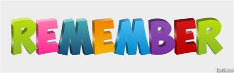 Remember Text Effect And Logo Design Word