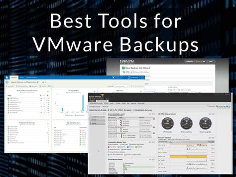 8 Best Tools For Vmware Backups For 2022 With Free Trials