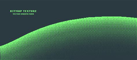 ilustrații de stoc cu pixel art style bitmap texture smooth form vector