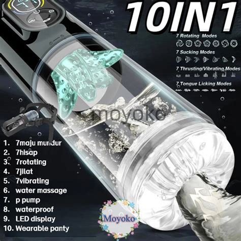 Jual Automatic Snail Cup Alat Bantu Pemuas Sex Toys Pria Getar Hijau Jakarta Barat Moyoko